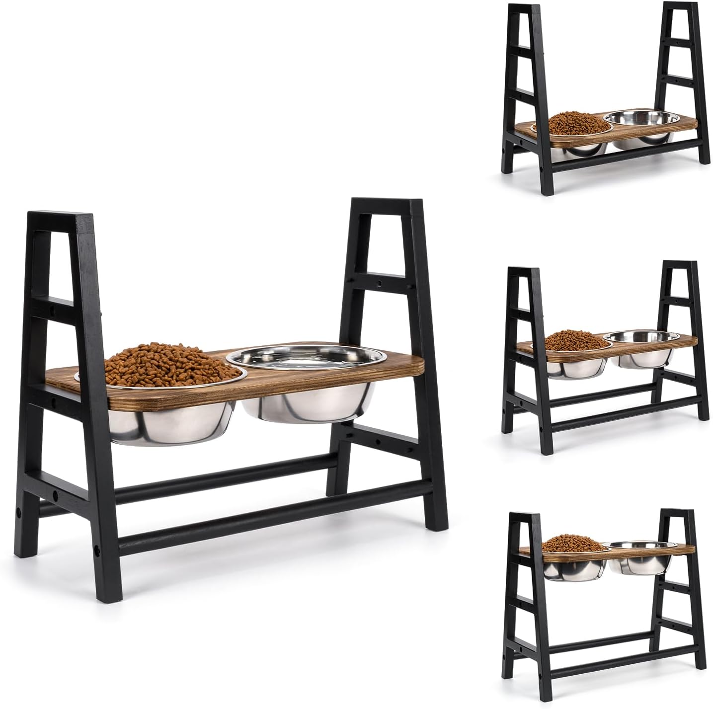 Pet Supplies : Yoimori Dog Bowls Elevated Dog Bowls for Large Dogs 3 ...