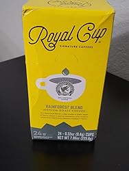 Amazon.com: ROYAL CUP SIGNATURE COFFEE - Rainforest Blend Medium Roast ...