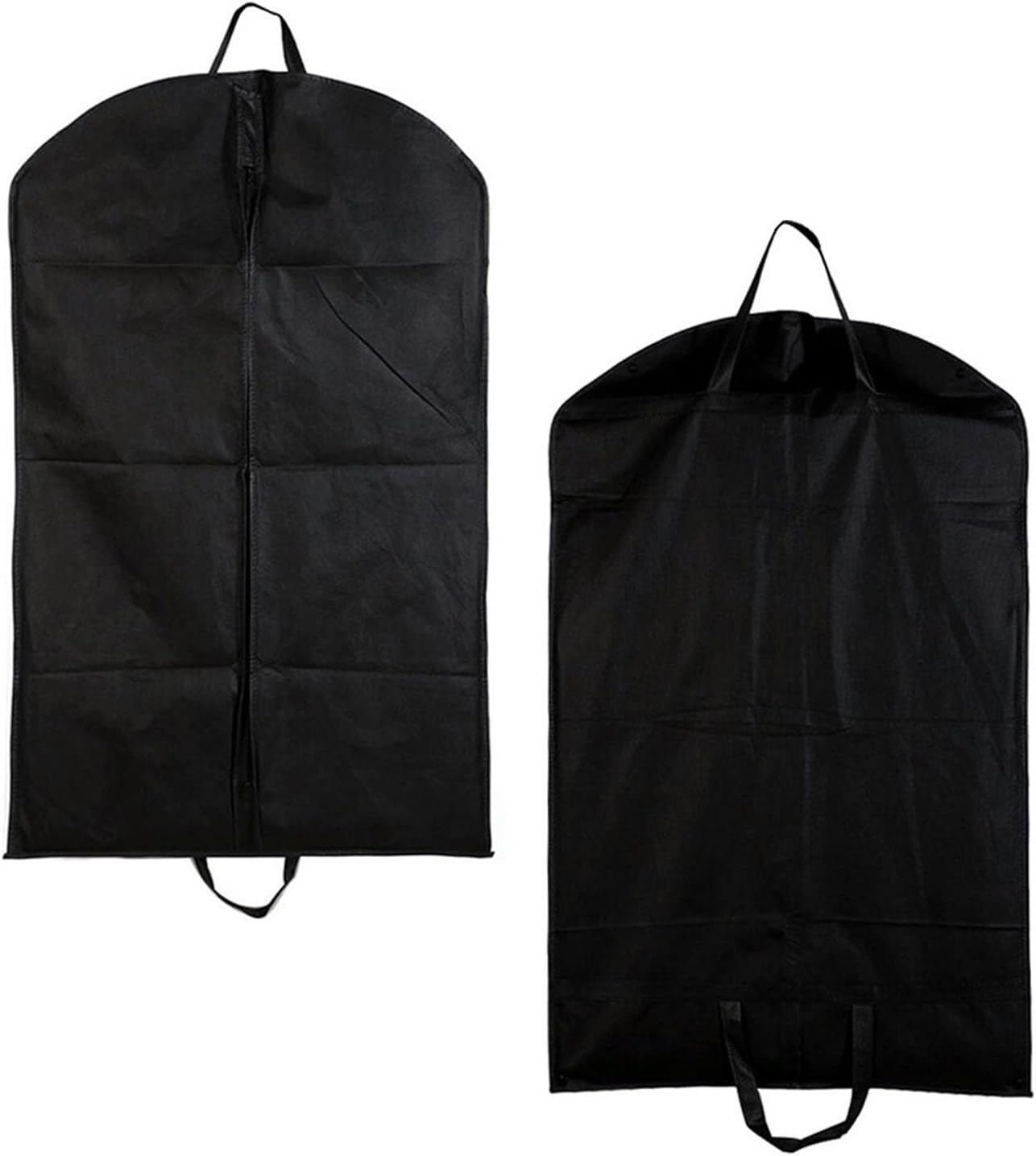 2Pcs Suit Bag,Black Suit Carriers for Men for Travel,Which Dust Cover ...