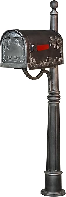 Amazon.com: Special Lite Hummingbird Curbside Mailbox with Ashland Post ...