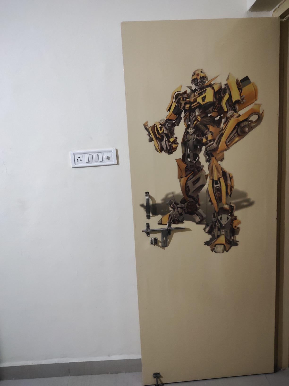 Decals Design 'Car Decal Bumble Bee Transformers' Wall Sticker (PVC ...