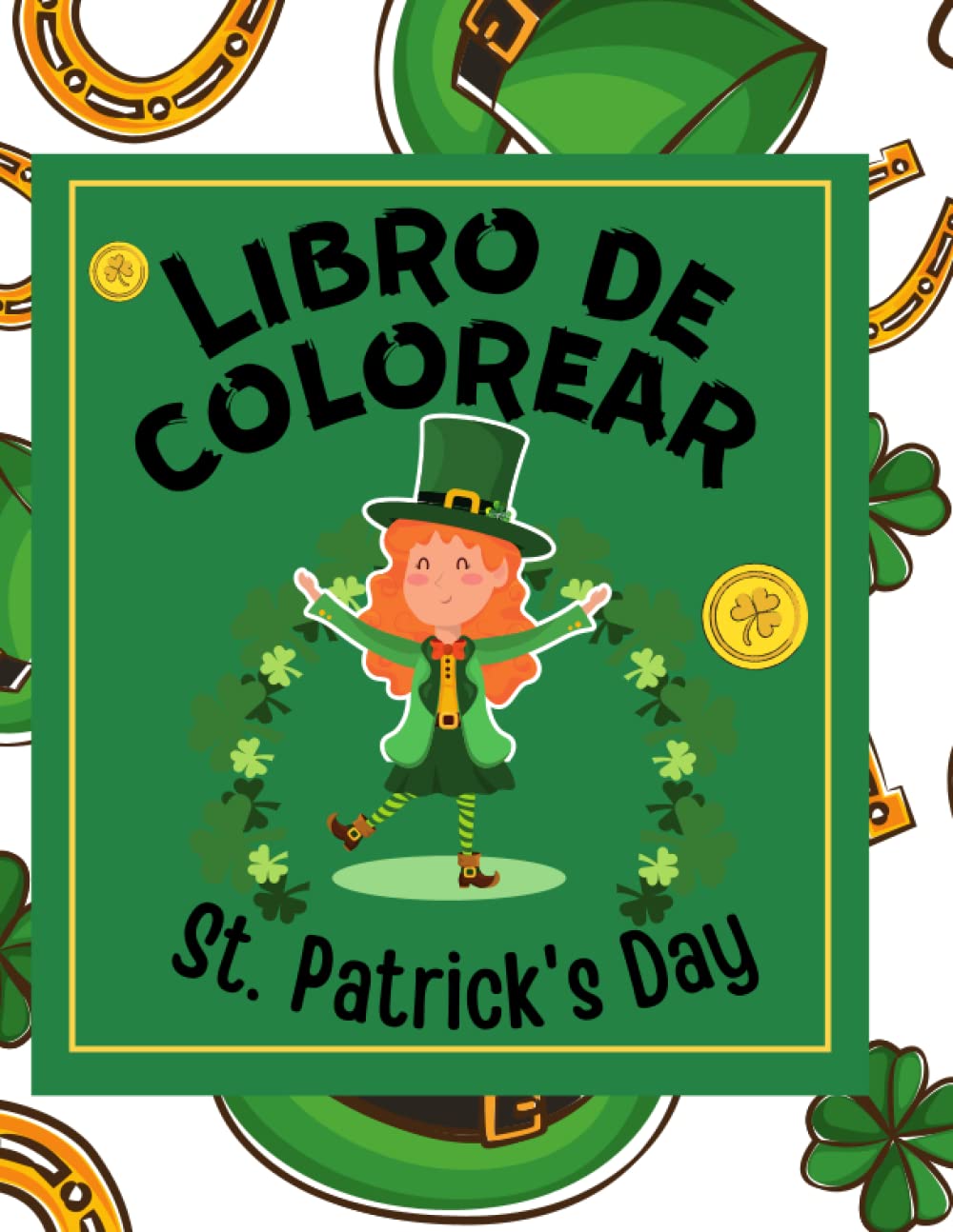 Buy Libro de colorear St. Patrick's Day: Página para colorear para el ...