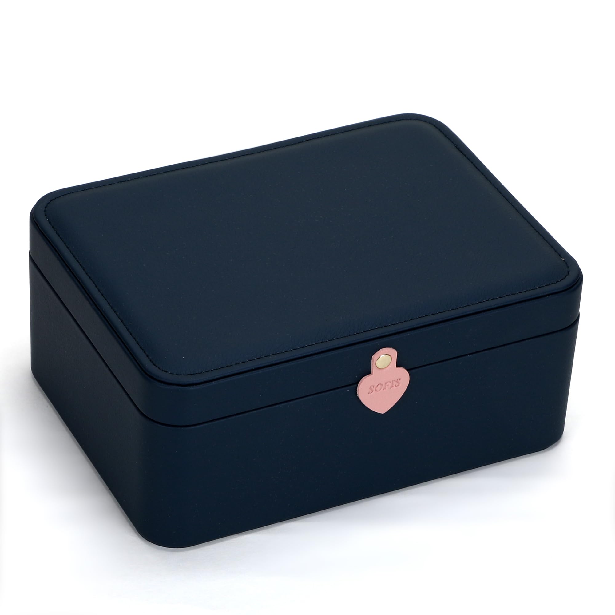 Amazon.com: SOFIS 2Layer Jewelry Box for Women,jewelry case for men,for ...