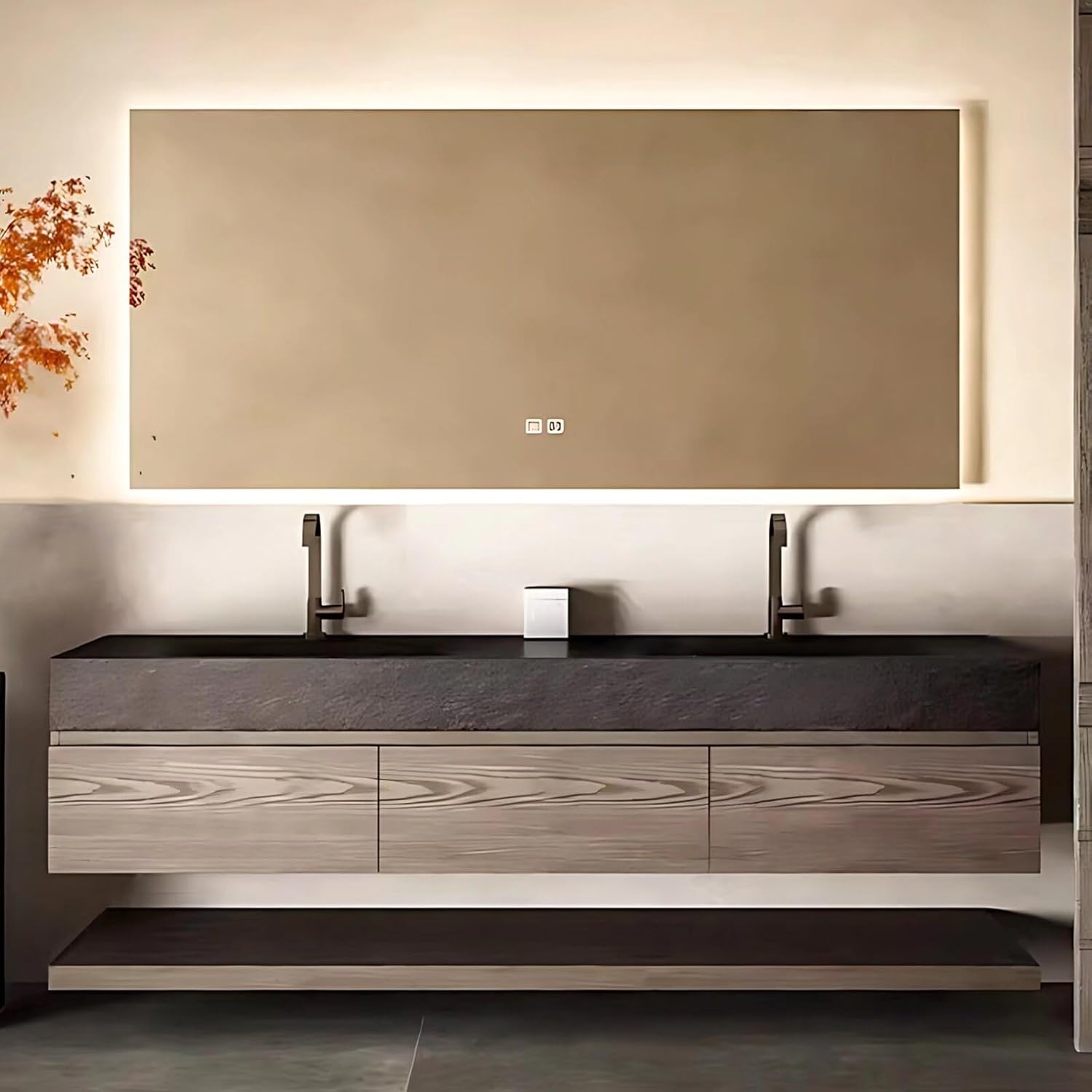 Amazon.com: High QLO Bathroom Vanity - Floating Bathroom Vanity with ...