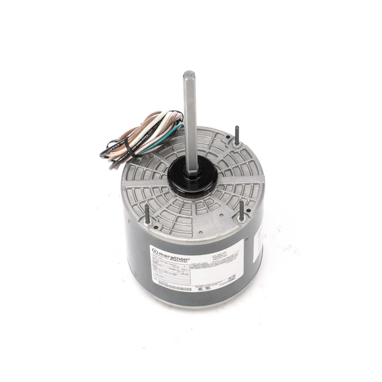 115V Direct Drive Motor Marathon X009 48Y Frame - 3/4 HP 115V Direct ...