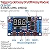 Amazon.com: DC 5V-36V Timer Module Cycle Delay Timer Switch Turn On/Off Relay Module with LED ...