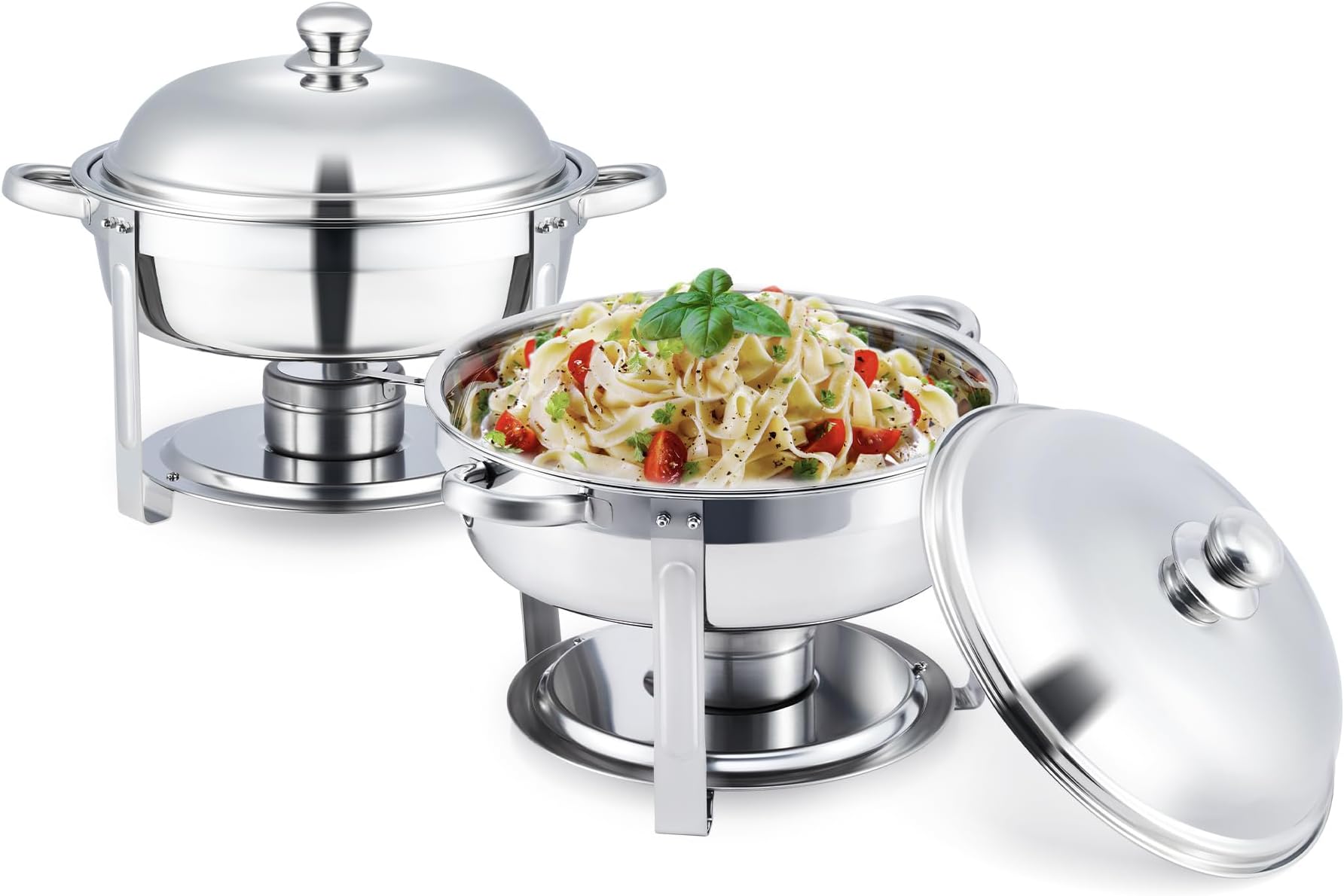 SQ Professional Banquet Stainless Steel Foldable Chafing Dish - Single ...