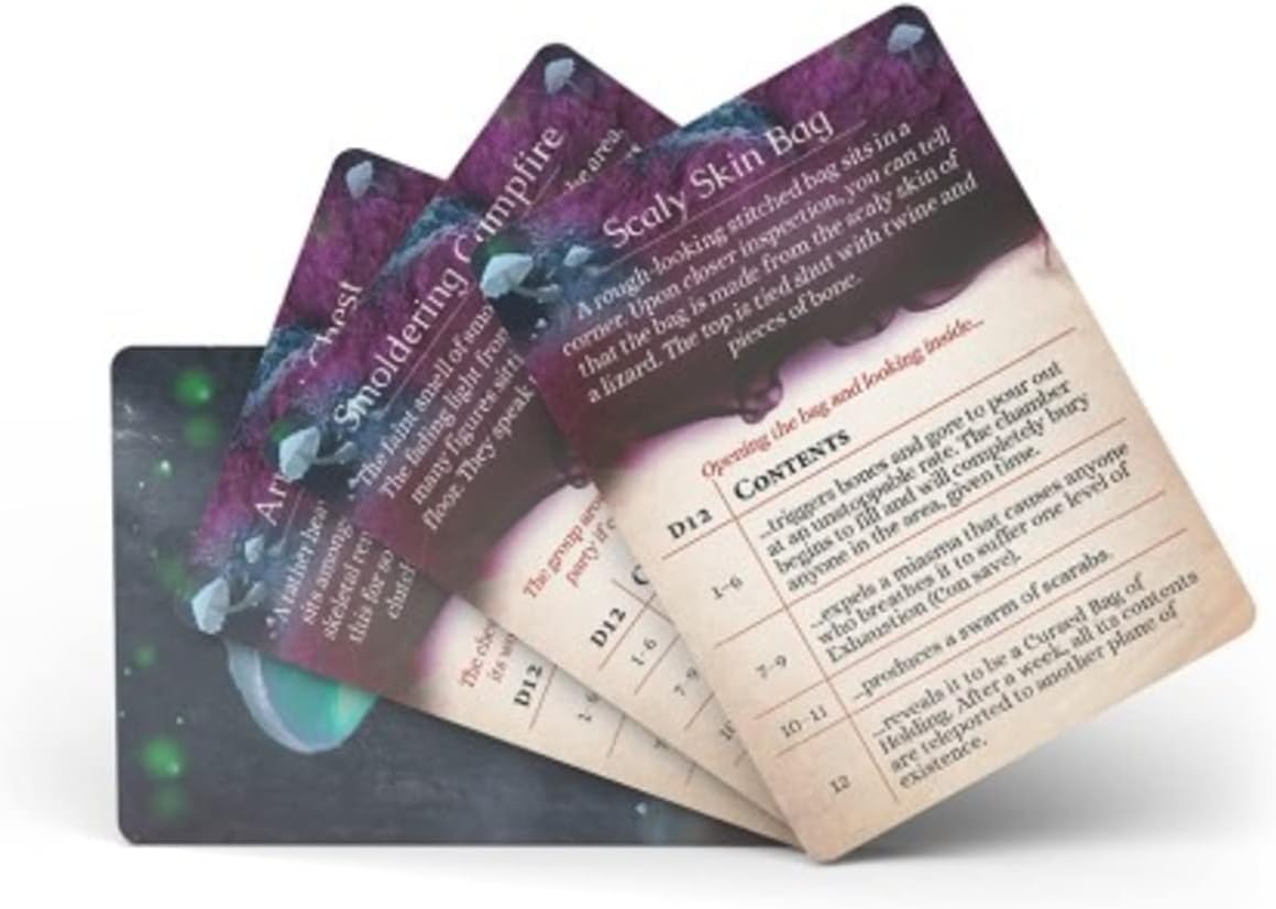 Dungeons and Dragons 5th Edition Deck of Cards – Objects of Intrigue ...