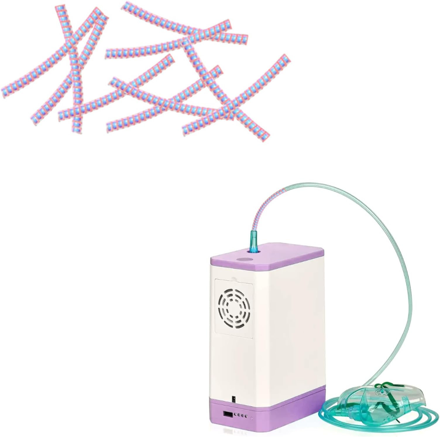 Amazon.com: 16PCS Oxygen Hose Support Holders | Portable Oxygen ...