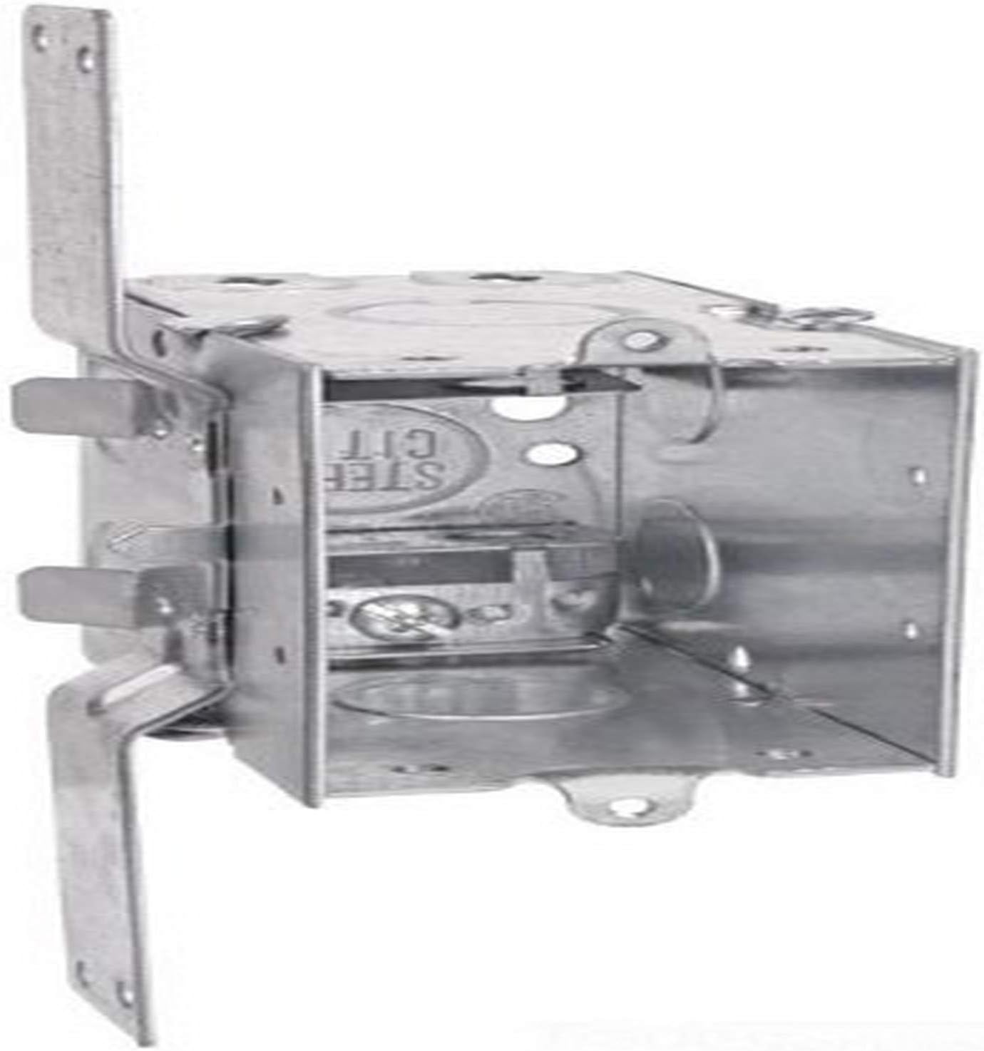 Steel City CXV Switch Box, Gangable, Welded Construction, 1 Gang, 3 ...