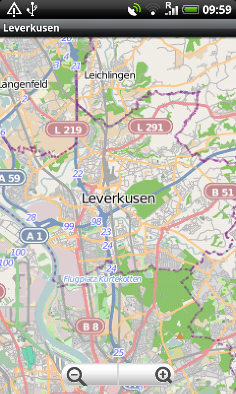 Leverkusen Street Map - App on the Amazon Appstore