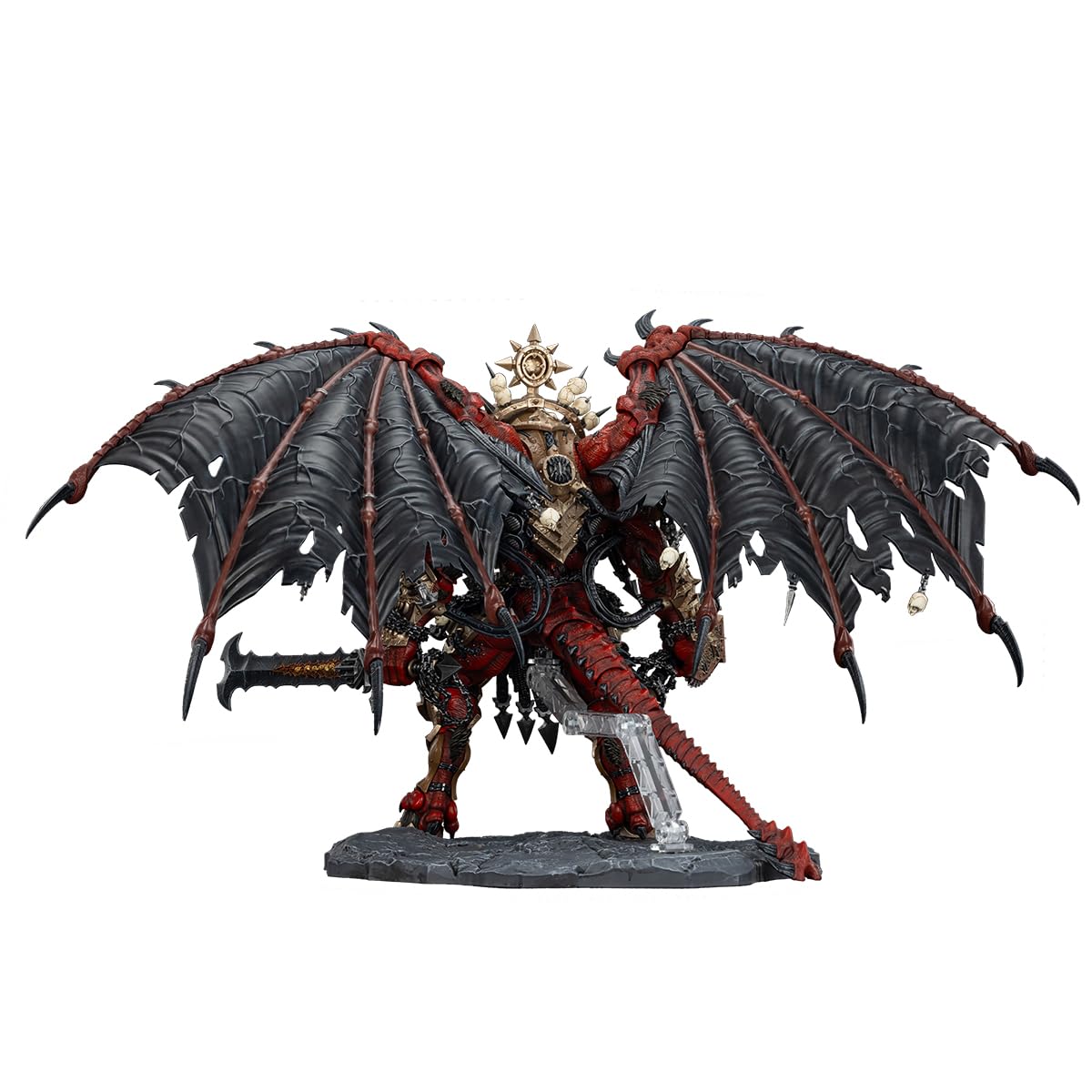Snapklik.com : Warhammer 40,000 1:18 Action Figure World Eaters Angron ...