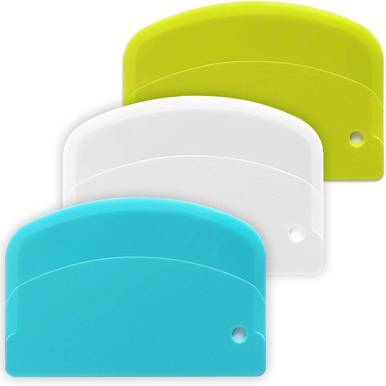 Amazon.com: ALLTOP Hard Bench Scraper – Premium Quality Bread Tools for ...