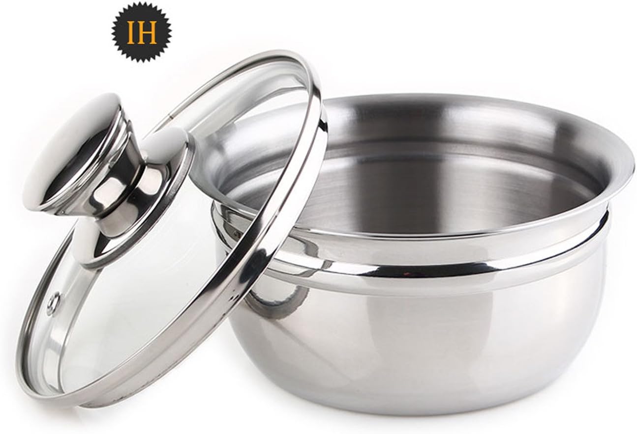 Amazon.com: The Rich Pos Sd Stainless Steel Ttukbaegi Pot 14cm ...