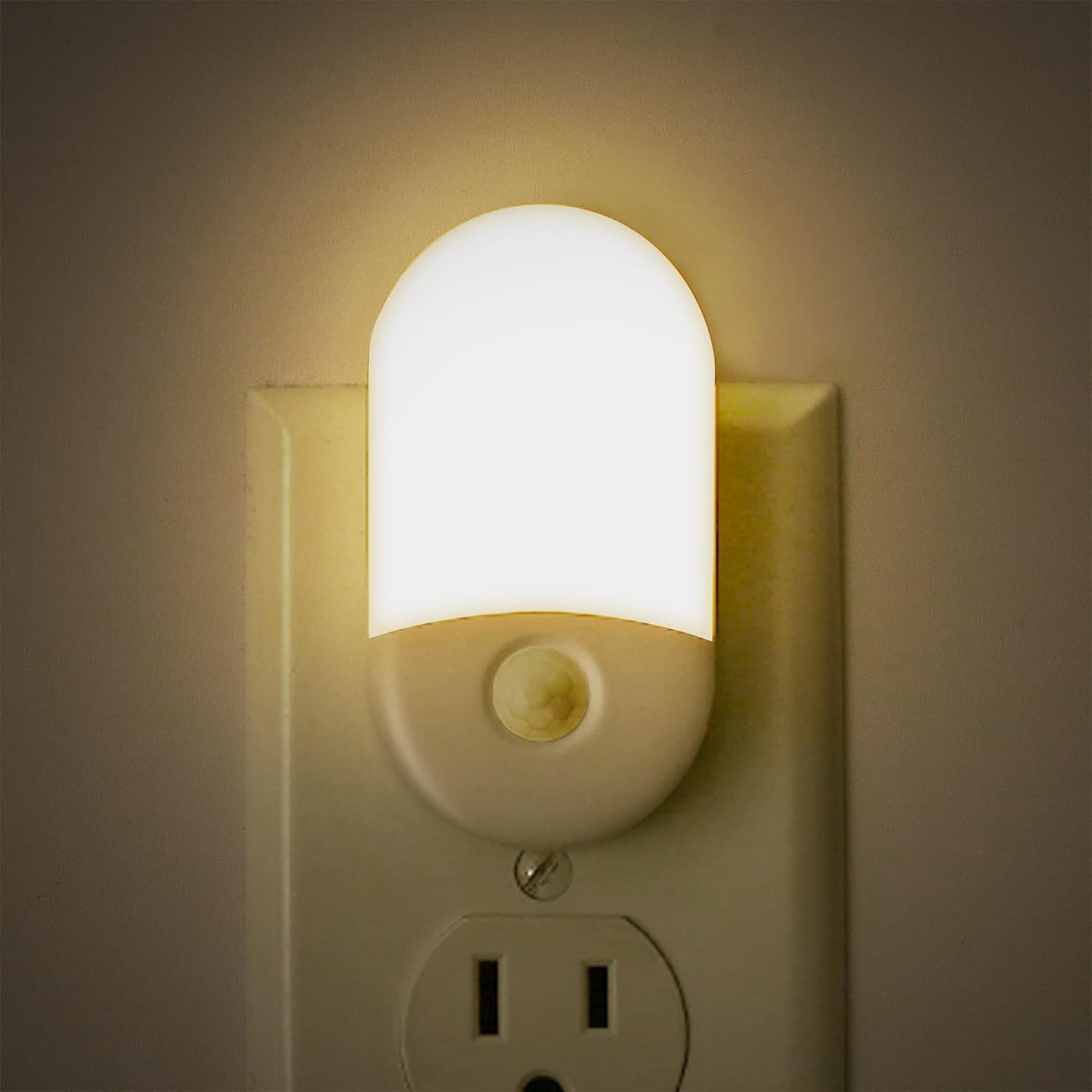 Motion Sensor Night Light, LOHAS Night Light Warm White 3000K, Motion ...