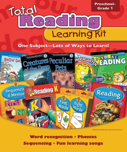Amazon | Total Reading Learning Kit: Preschool - Grade 1 (Total ...