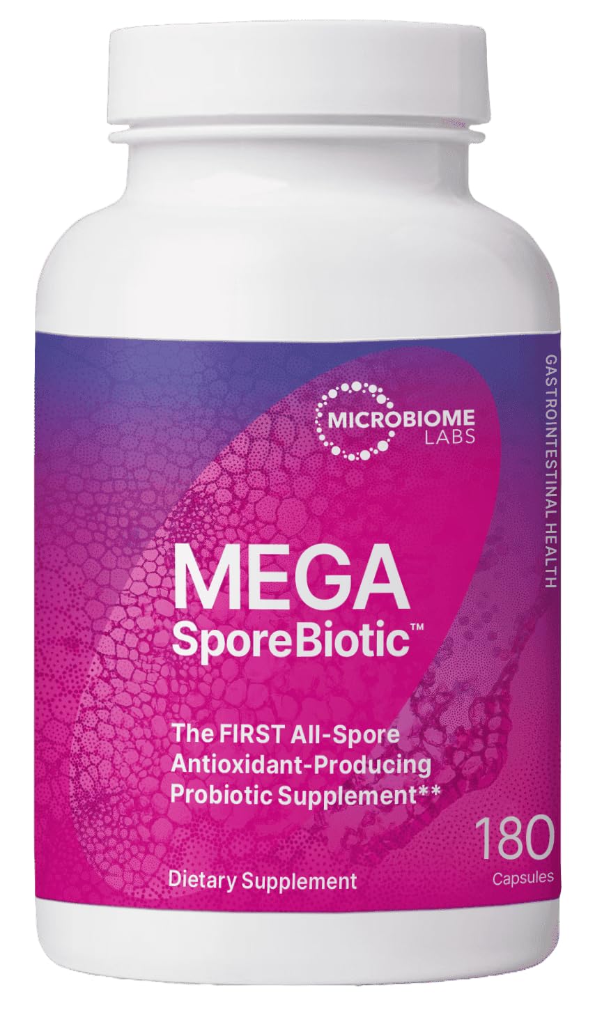 Amazon.com: Microbiome Labs MegaSporeBiotic Probiotics for Women & Men ...