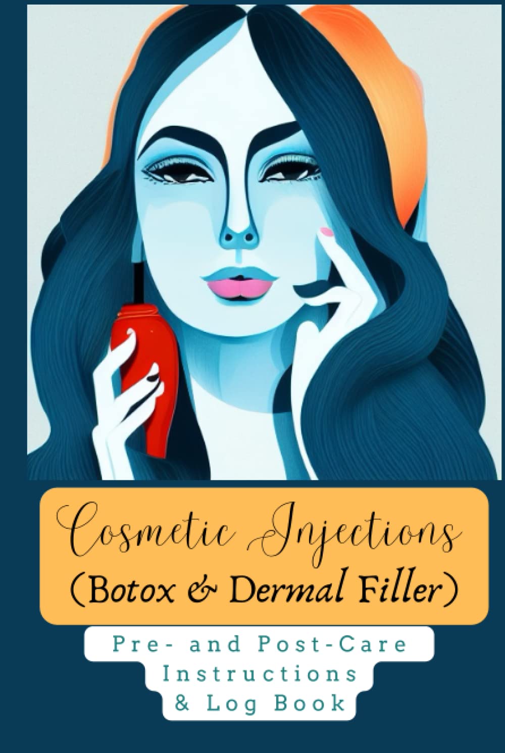 Cosmetic Injections (Botox & Dermal Filler) Log Book – Dark Blue ...