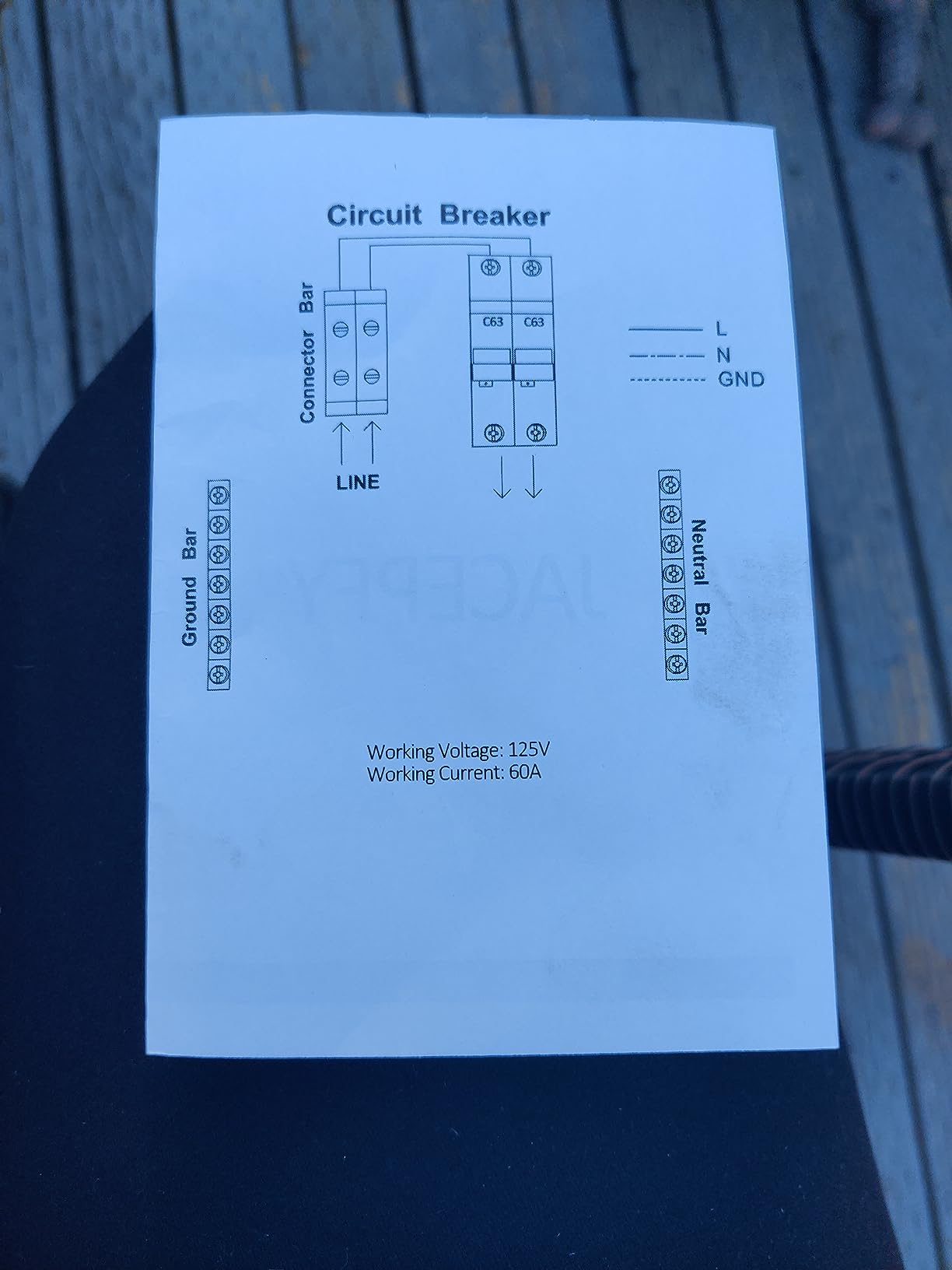 Amazon.com: 60 Amp Spa Panel for Hot Tub, Breaker Panel, with 2-Pole ...