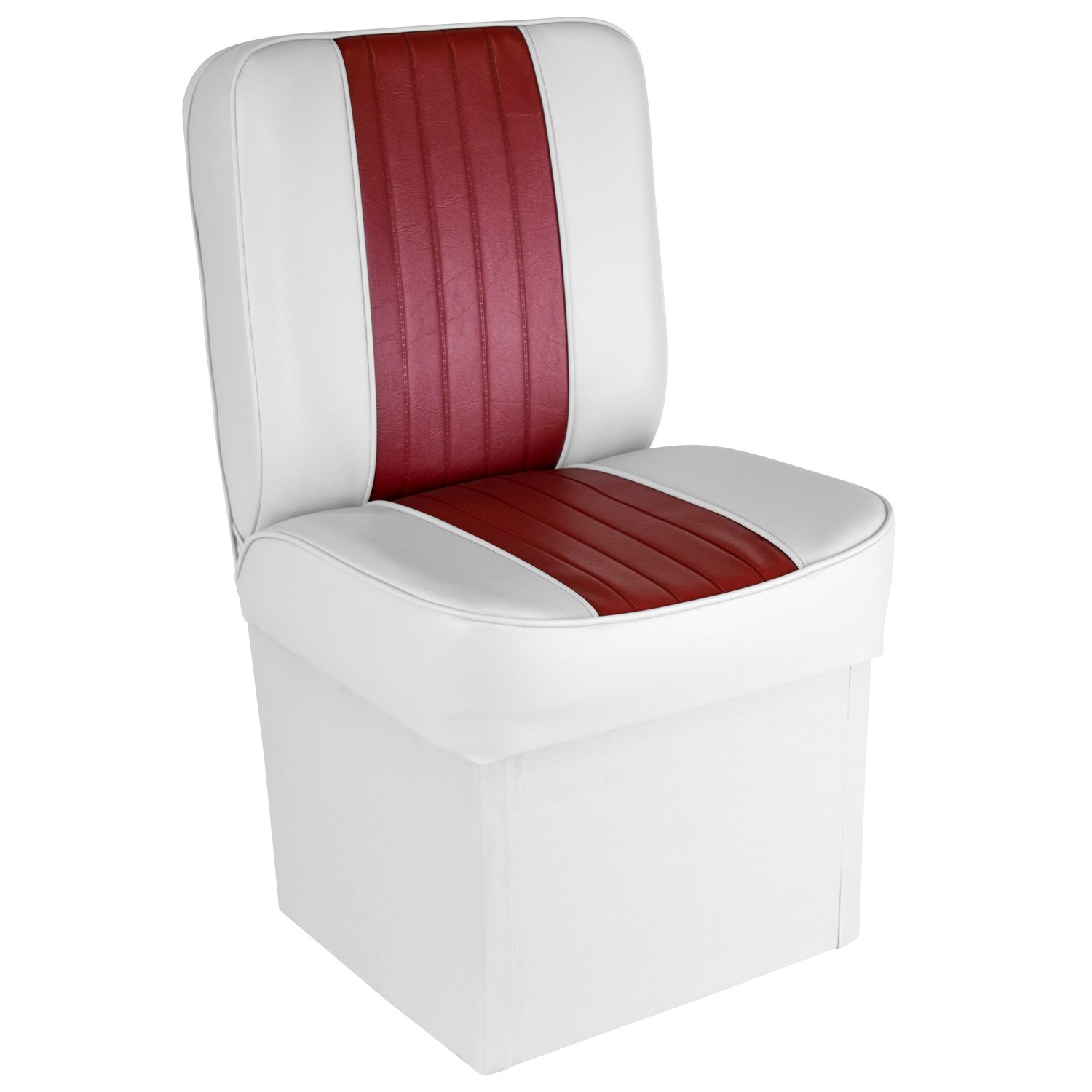 Wise 8WD1414P-925 Deluxe Universal Jump Seat (White/Red)