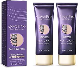 Coverpro Body Concealer, Tattoo Cover up Makeup Waterproof, Body ...