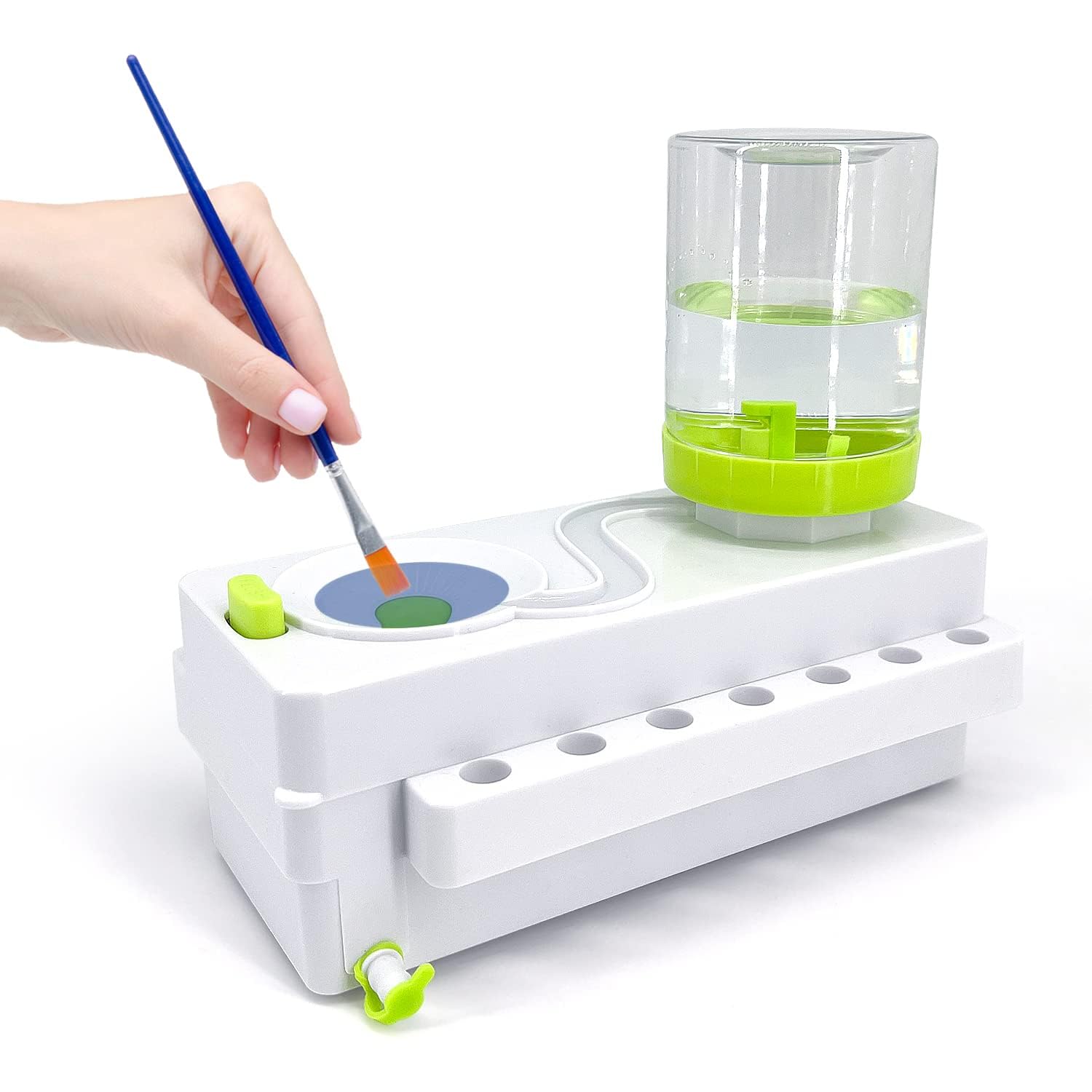 Paint Brush Rinser Makeup Brush Cleaner Machine Water Rinse ...