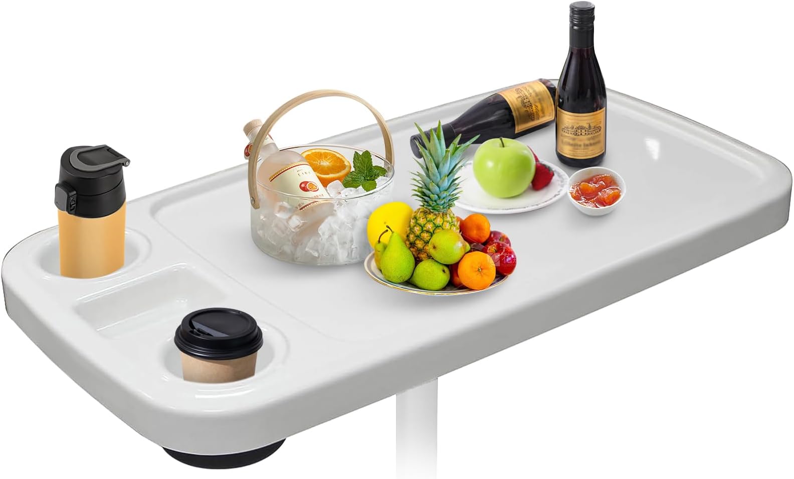 HWHongRV Removable Boat Table, 34X18 inch Rectangular Pontoon Boat ...