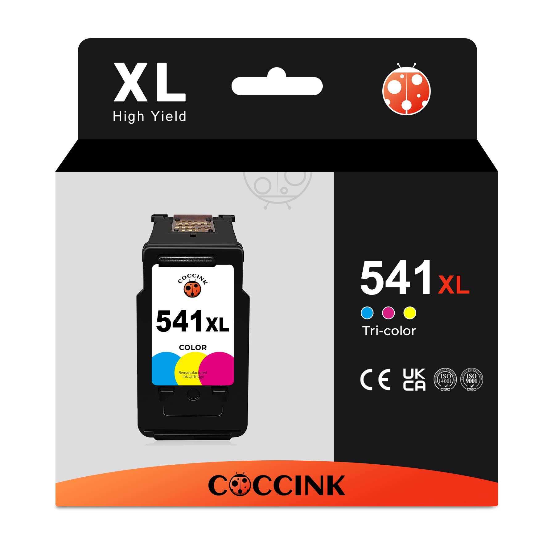 COCCINK CL-541 XL Colour Printer Ink Cartridges Replacement for Canon ...