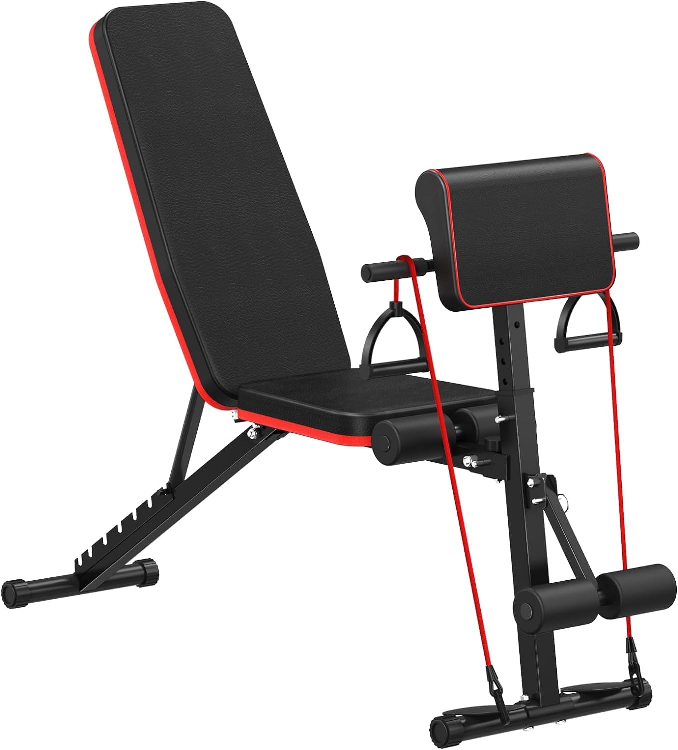 IRIS Adjustable Weight Bench,Foldable Workout Bench for Home Gym,Multi ...