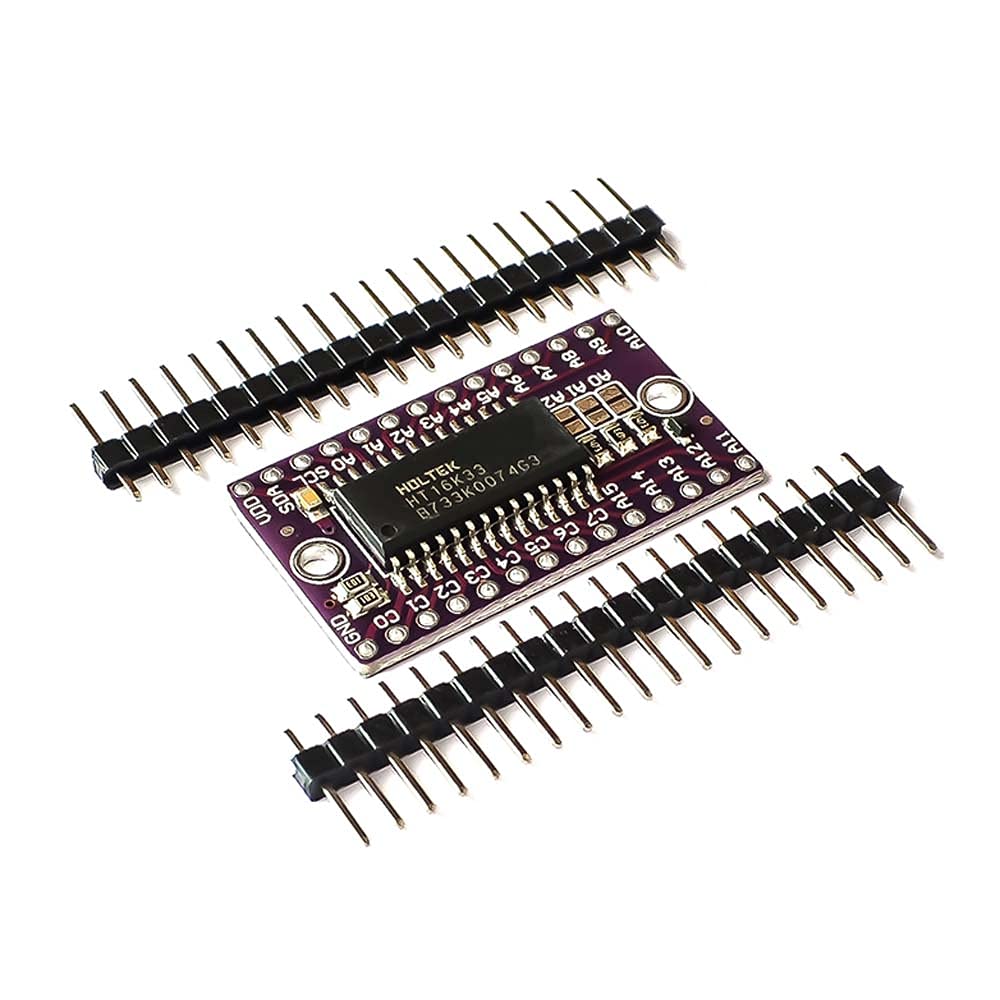 LED Dot Matrix Displays UIOTEC HT16K33 16X8 LED Dot Matrix Driver ...