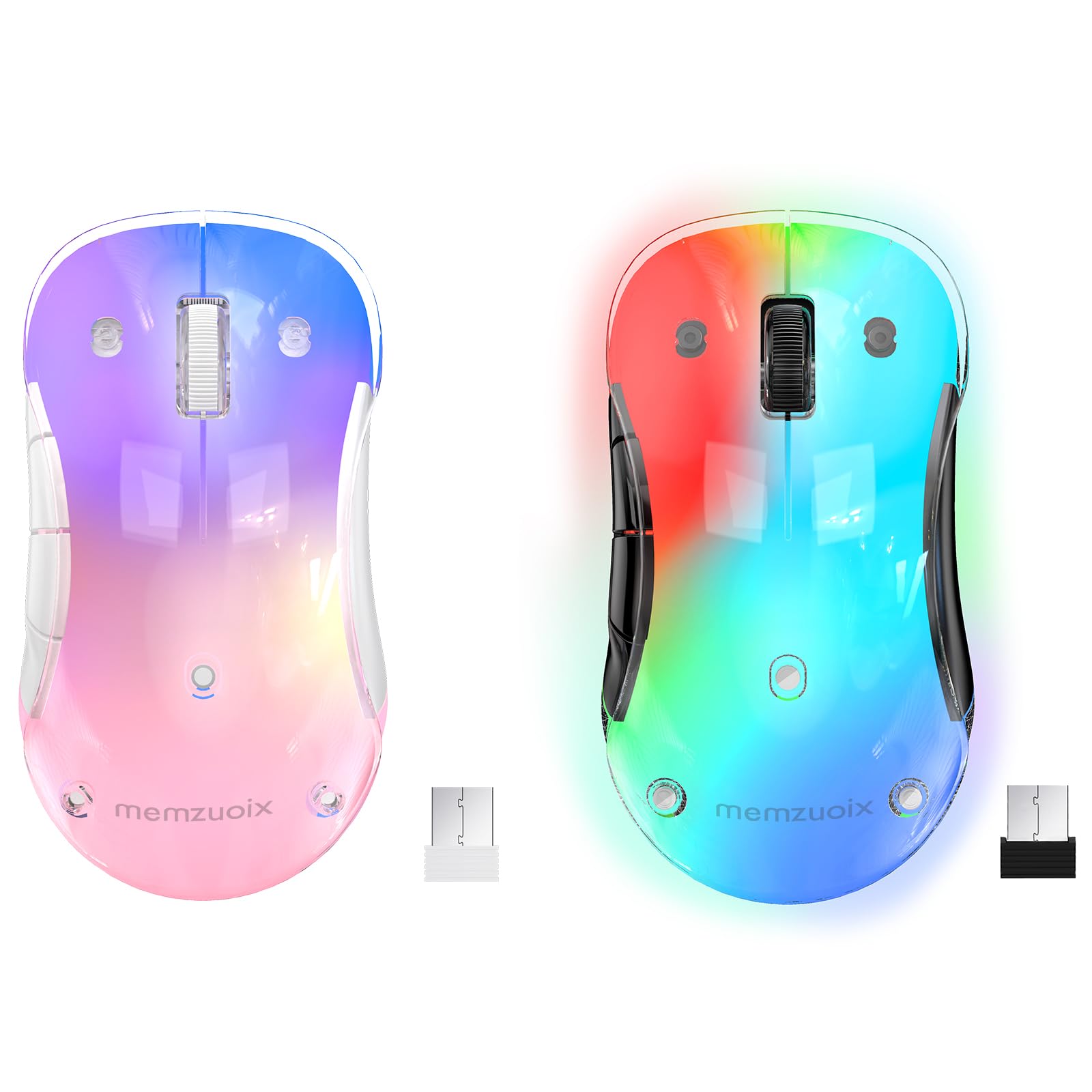 Amazon.com: memzuoix 2.4G Wireless Mouse, Cordless Computer Mice ...