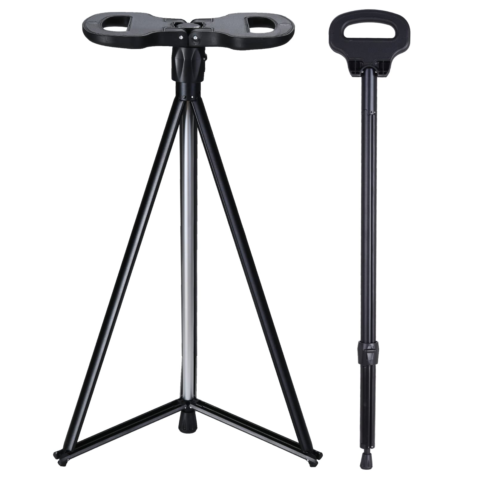 Buy Walking Cane for Men & Women, Portable Cane Seat, Folding Cane Seat ...