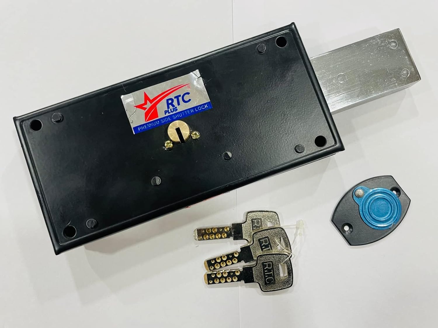 RTC PLUS Side Shutter Lock ( Ultra Key ) ( Black) with 3 Keys : Amazon ...