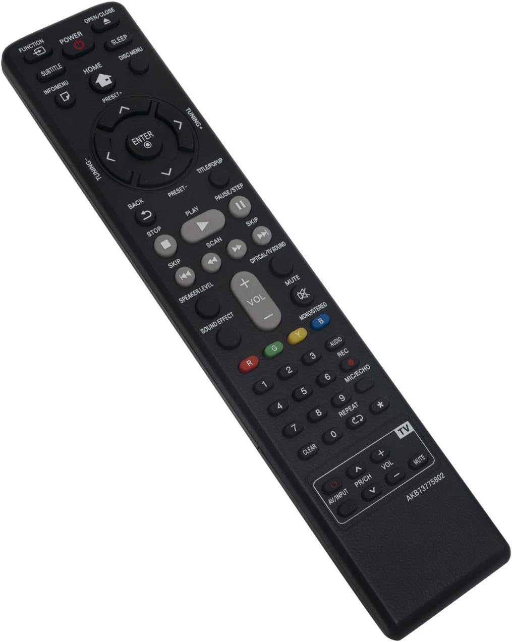 Amazon.com: AKB73775801 Replace Remote Control fit for LG Blu-Ray Home ...
