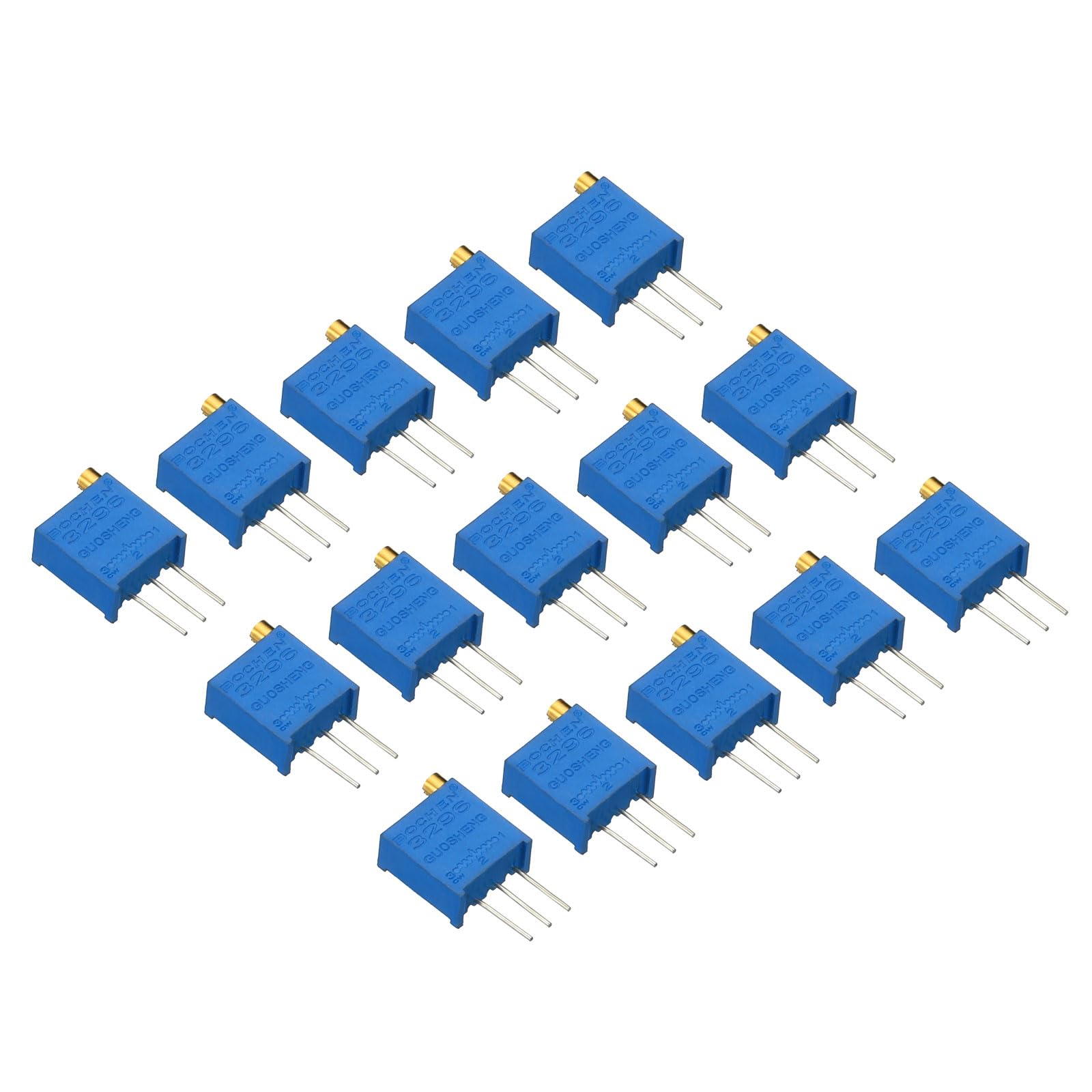 PATIKIL Variable Resistor Assorted Kit, 15pcs 100 to 500K Ohm 10 Types ...