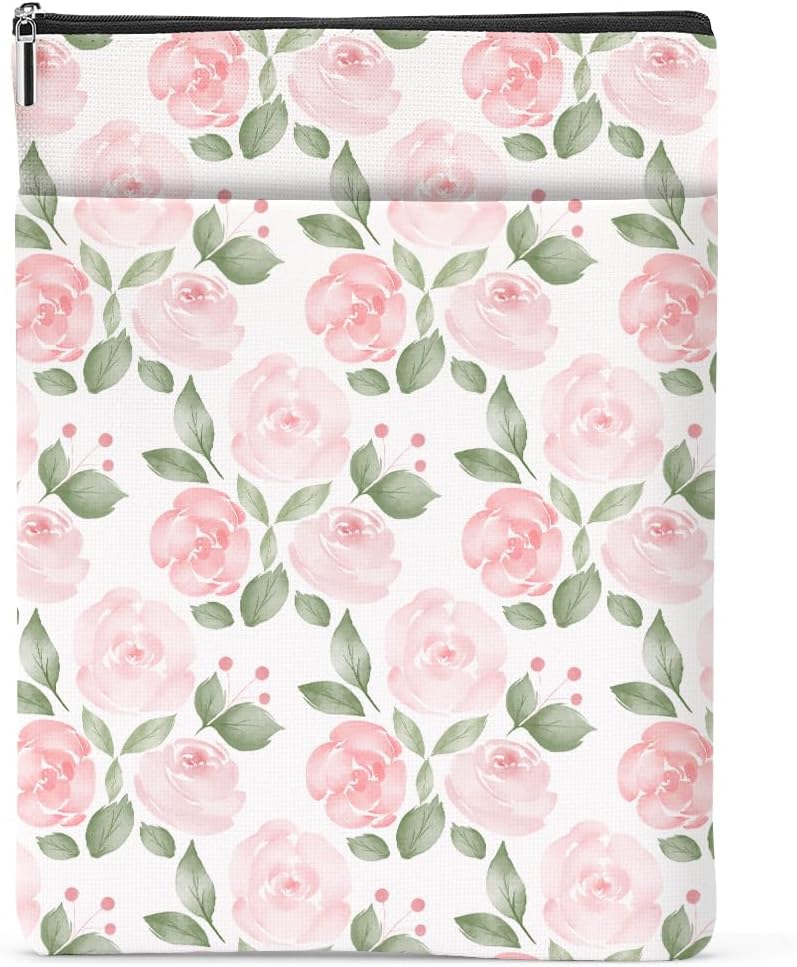 Amazon.com: Watercolor Floral Pattern Book Lovers Gifts Waterproof Book ...