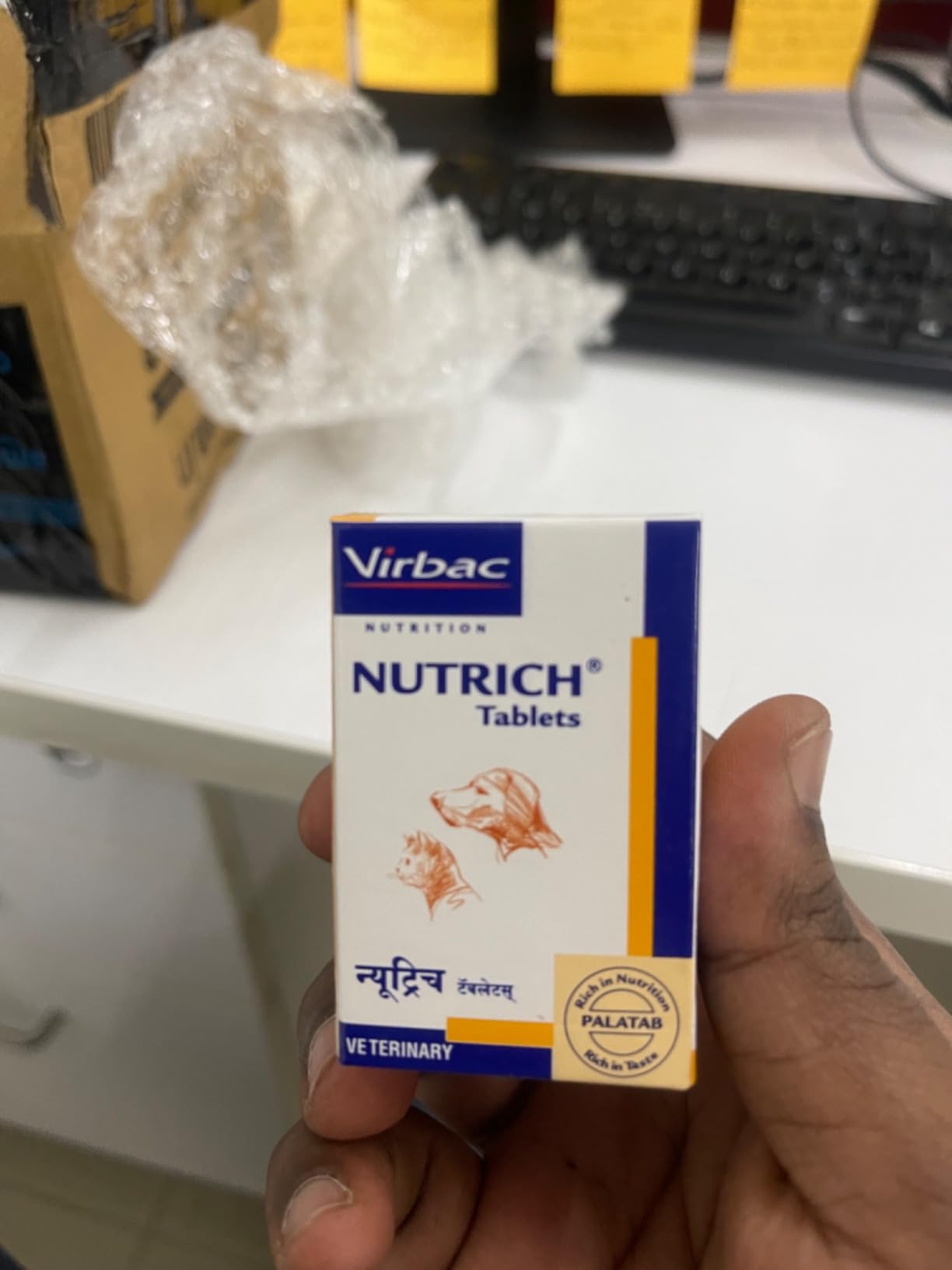 Virbac Nutrich Tablets 30 Pcs Minerals and Vitamins Supplement for Dog ...