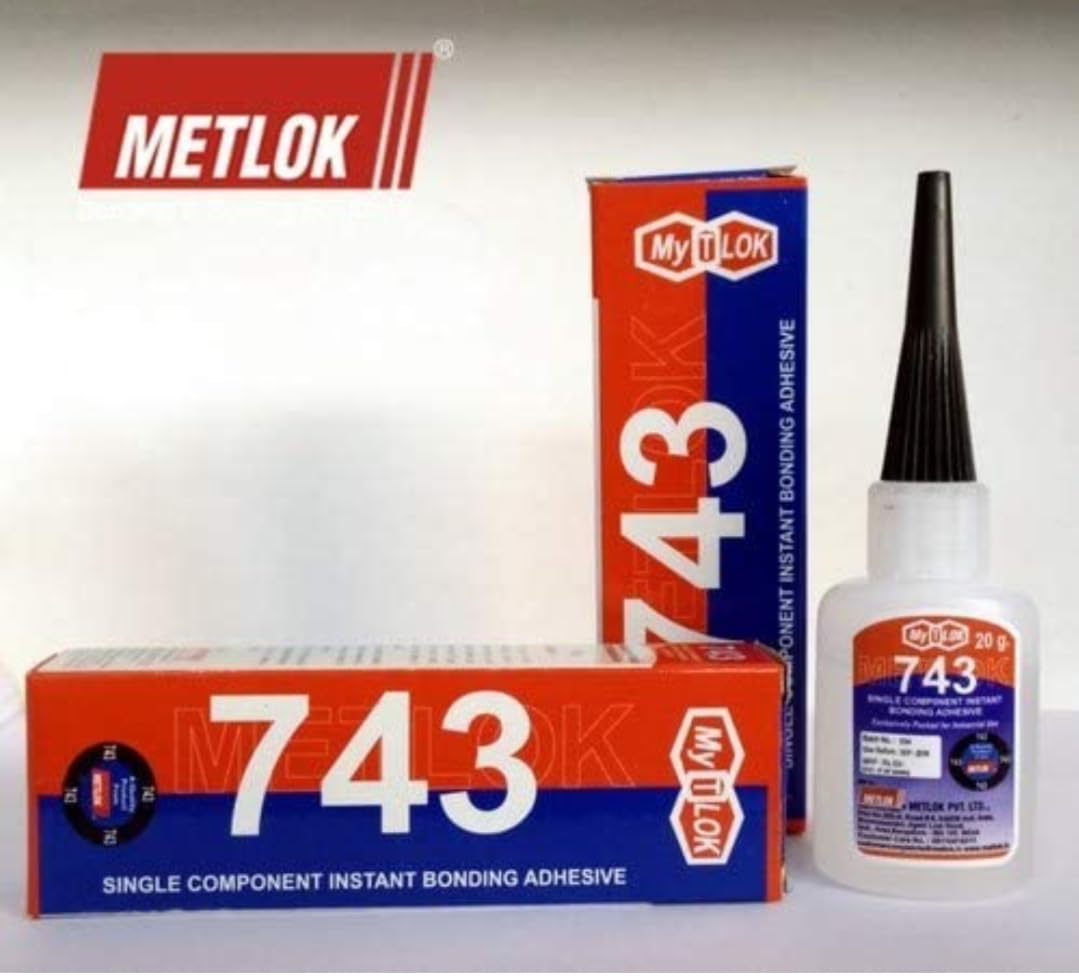 Metlok Logo Shelfkey Fevikwik 743 Instant Bonding Metlok | Desertcart