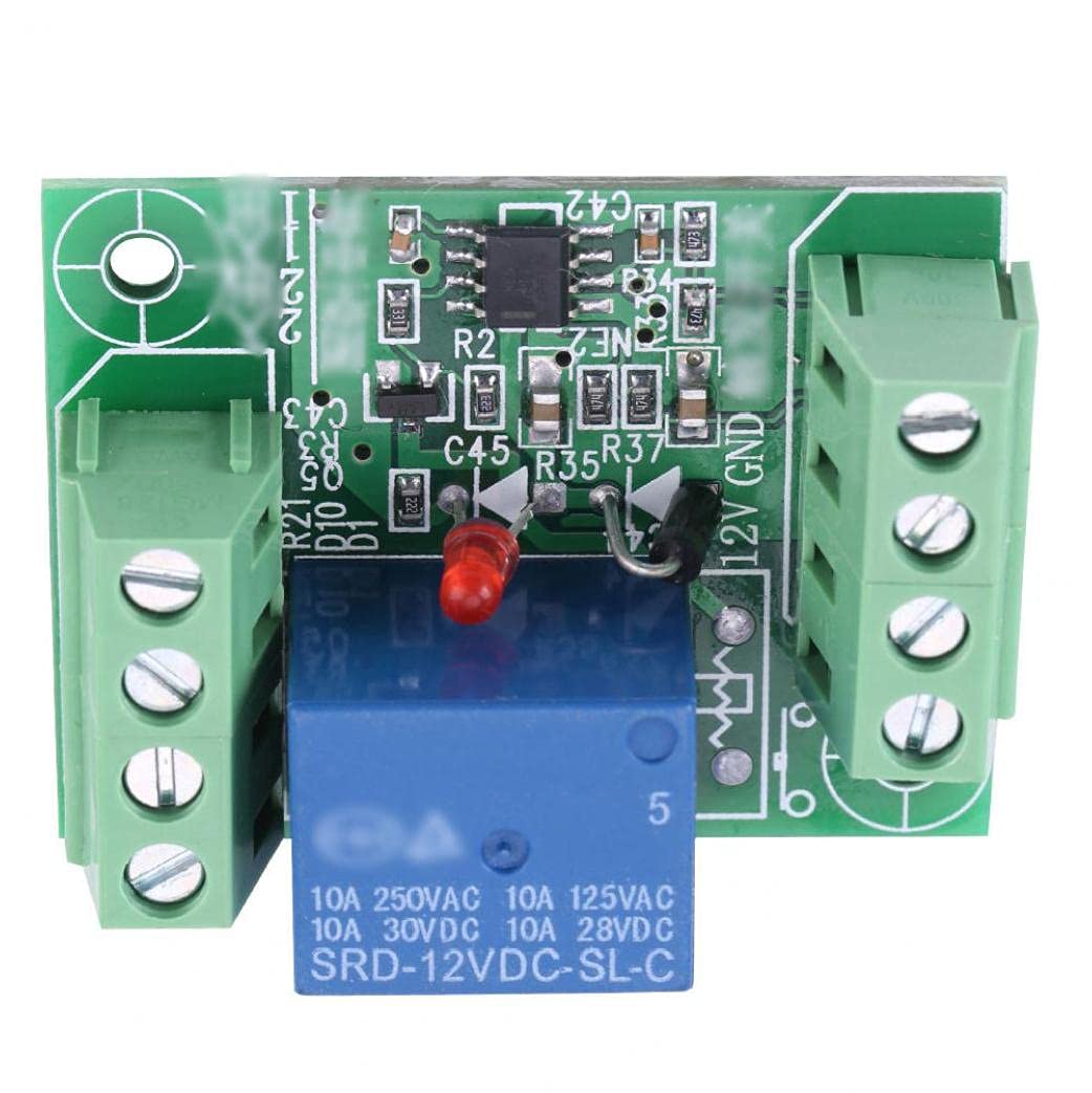 Buy 1 Channel DC Latching Relay Module 12V with Touch Bistable Switch ...
