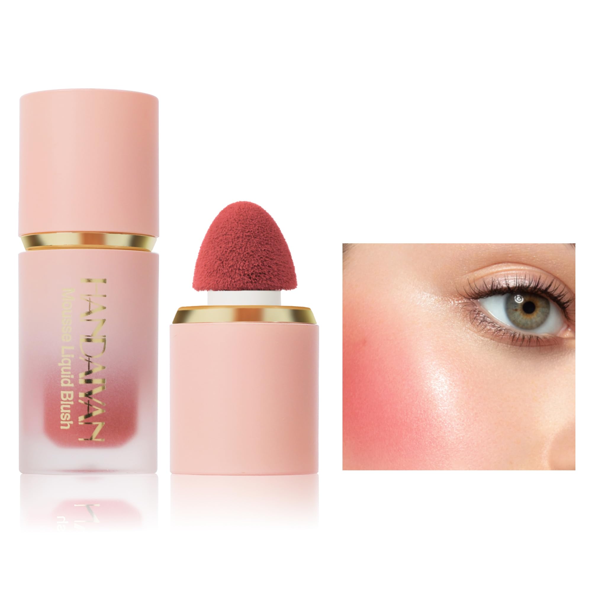 Matte Cream Blush Soft Lightweight Liquid Blush for Cheeks Natural ...