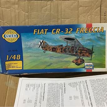 Amazon.co.jp: プラモデル フィアット 148 FIAT CR-32 FRECCIA 飛行機 : おもちゃ