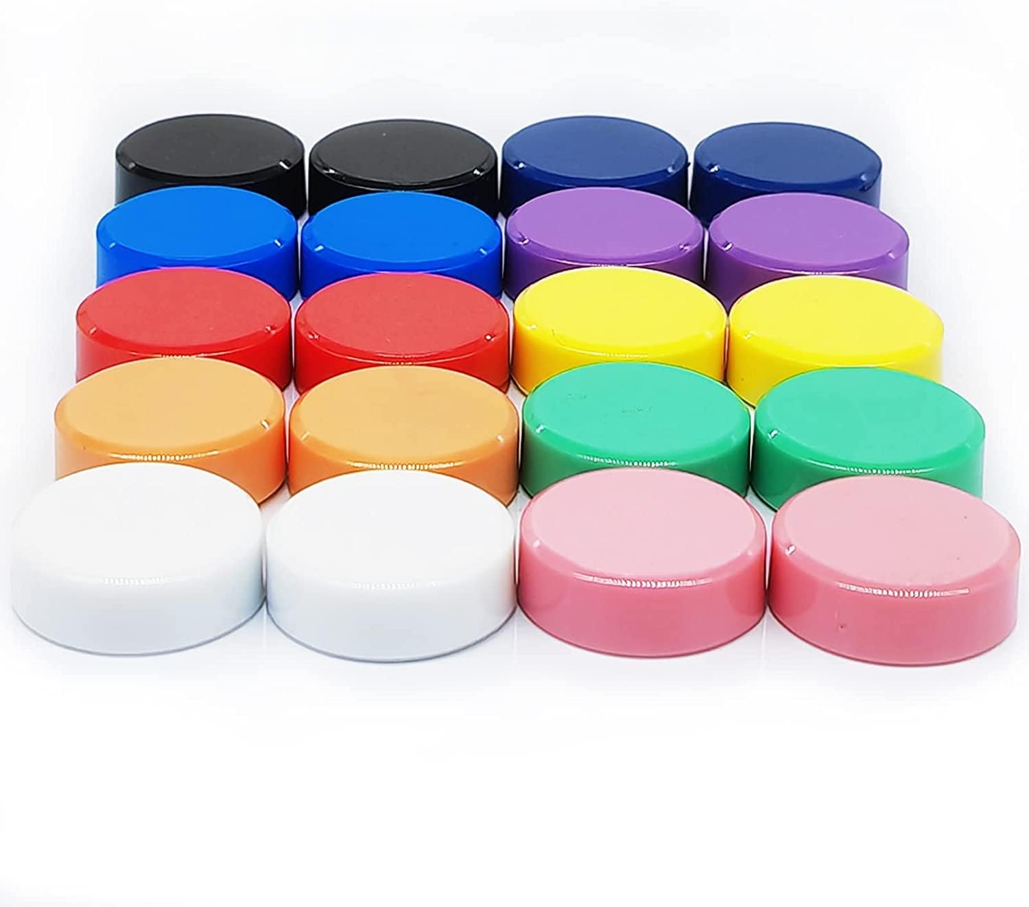 Q-Connect Round Magnet 25 mm Assorted (Pack of 10) : Amazon.co.uk ...