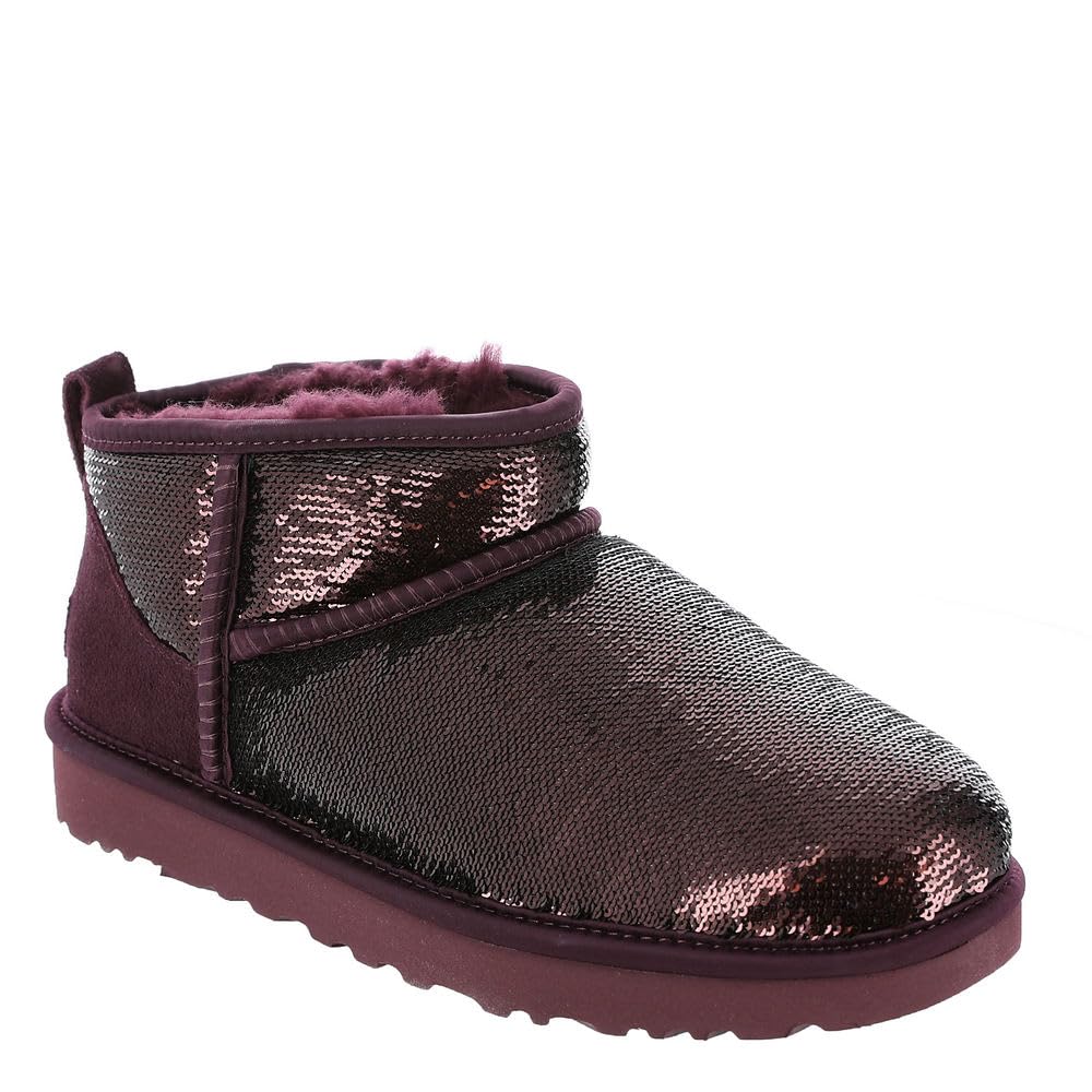 Snapklik.com : UGG Womens Classic Ultra Mini Mirror Ball Boot