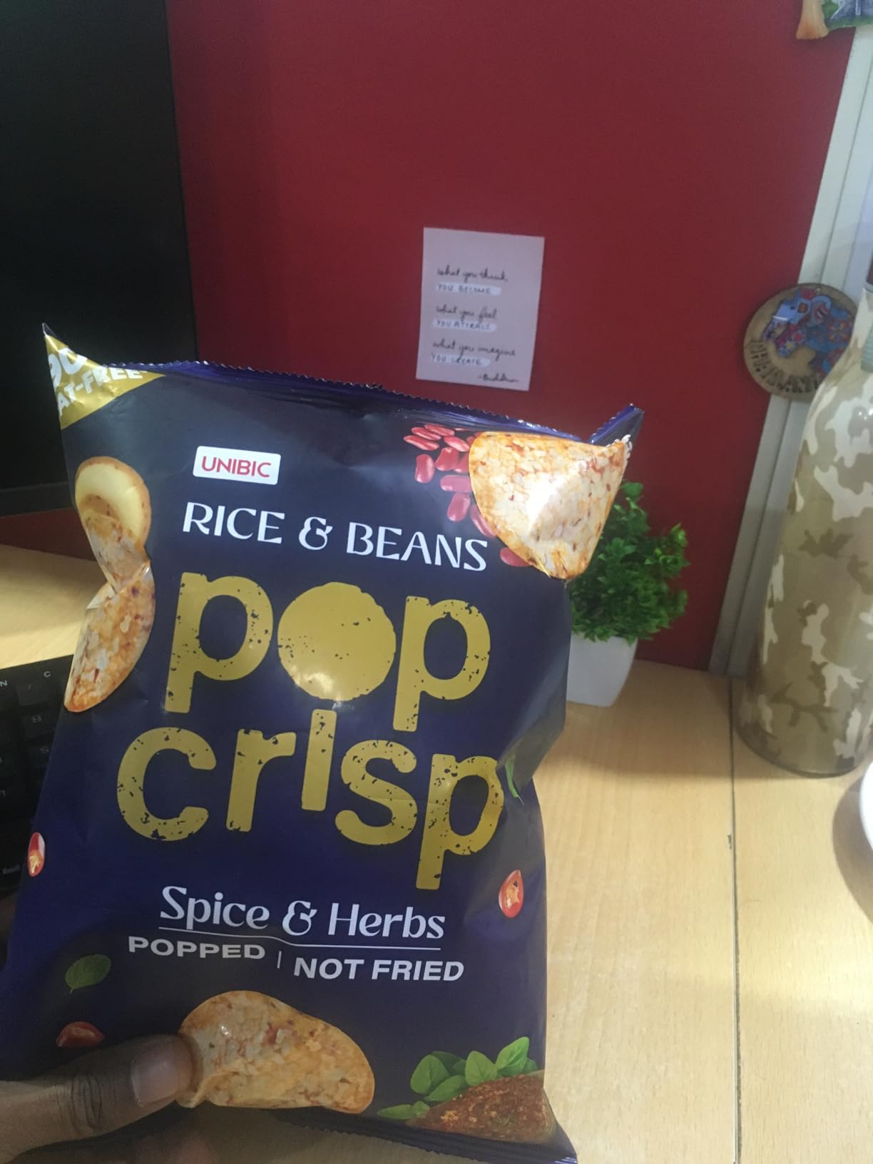 UNIBIC Pop Crisp I Rice and Beans I Popped Chips I Spice and Herbs I ...