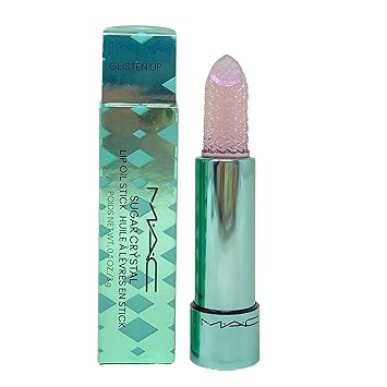 Amazon.com : M.A.C Sugar Crystal Lip Oil Stick - Glisten Up (sheer ...