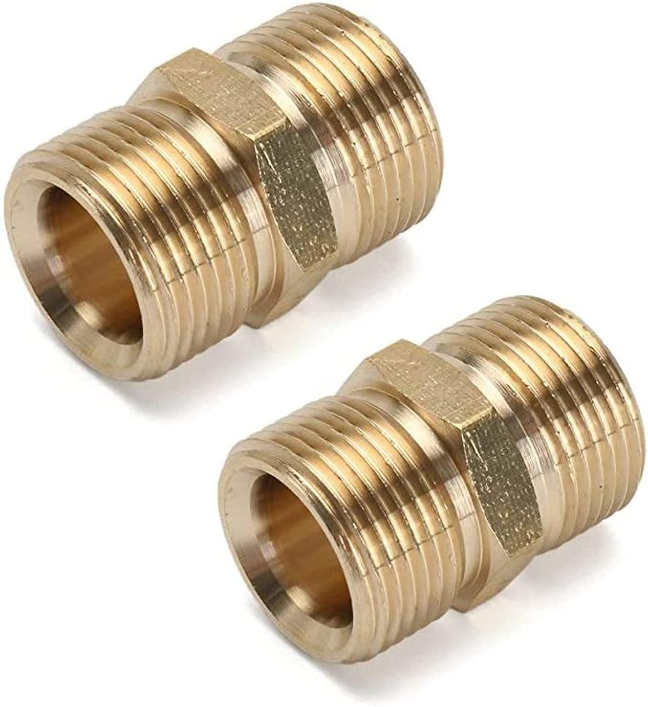 Amazon.com: HAOWUJIN M22 15mm to M22 15mm Garden Hose Connector and ...