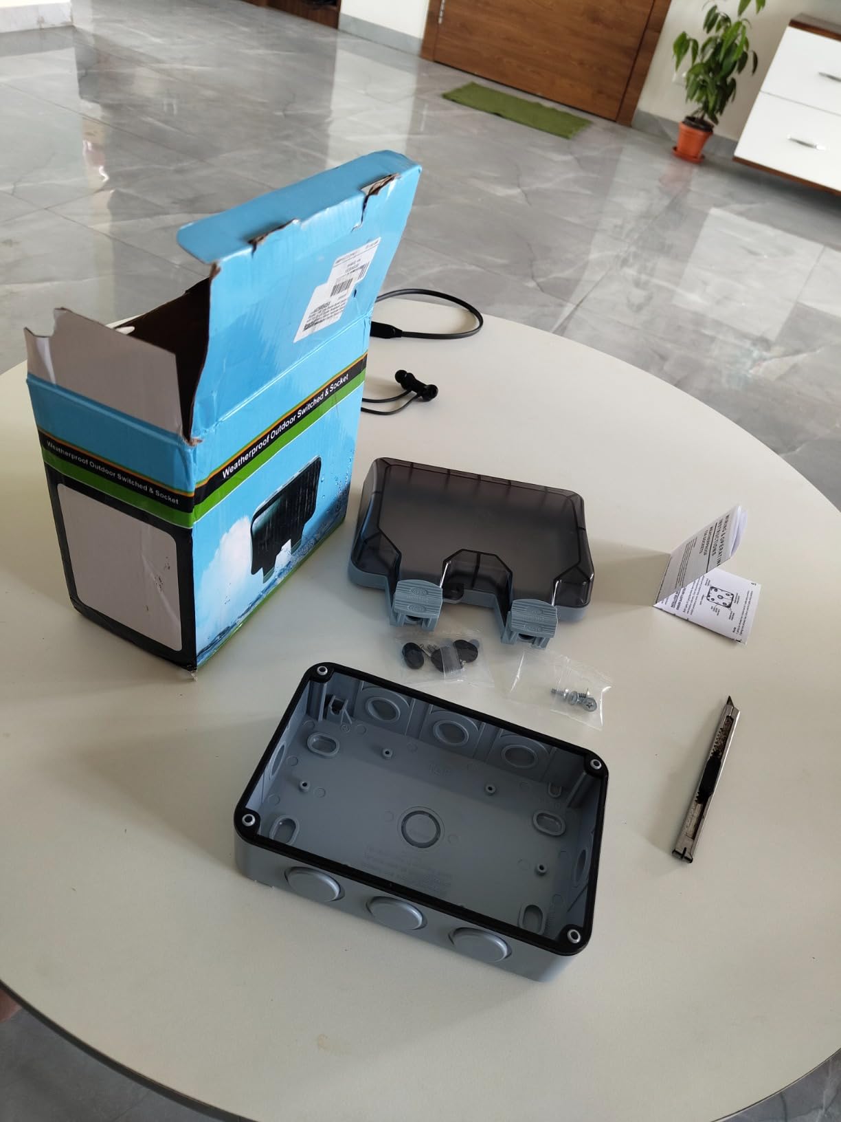 Serplex® 146 Type Double Socket Switch Cover with Flip Up Lid Duplex ...