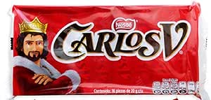 Amazon.com: CARLOS V Milk Chocolate 16 Pack, 20g Each Authentic Mexican ...