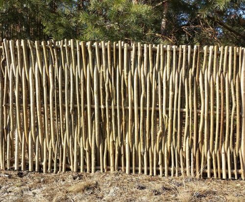 Papillon? Hazel Vertical Weave Hurdles 4ft 6in (1.37m) Fencing Panel ...