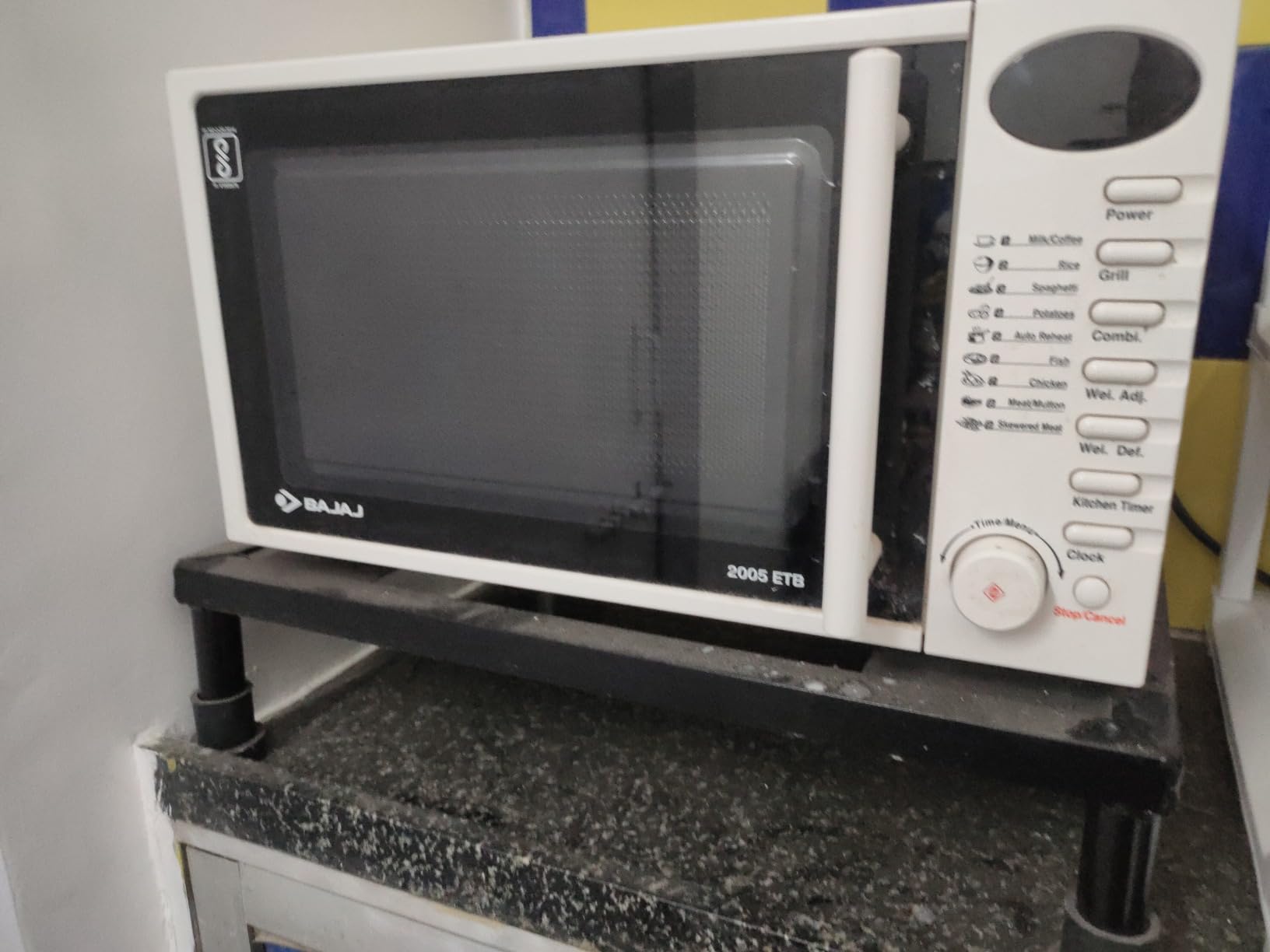 Kitchenwell Smart Heavy Metal Universal Microwave Oven Fix Stand for ...